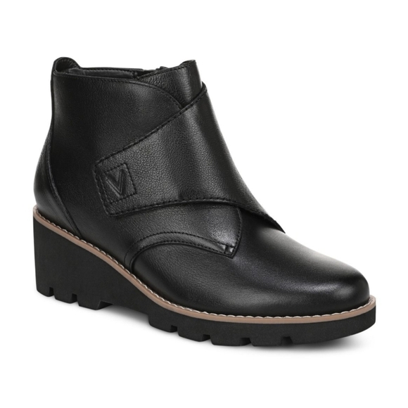 Vionic | Shoes | Vionic Abby Wedge Ankle Bootie | Poshmark